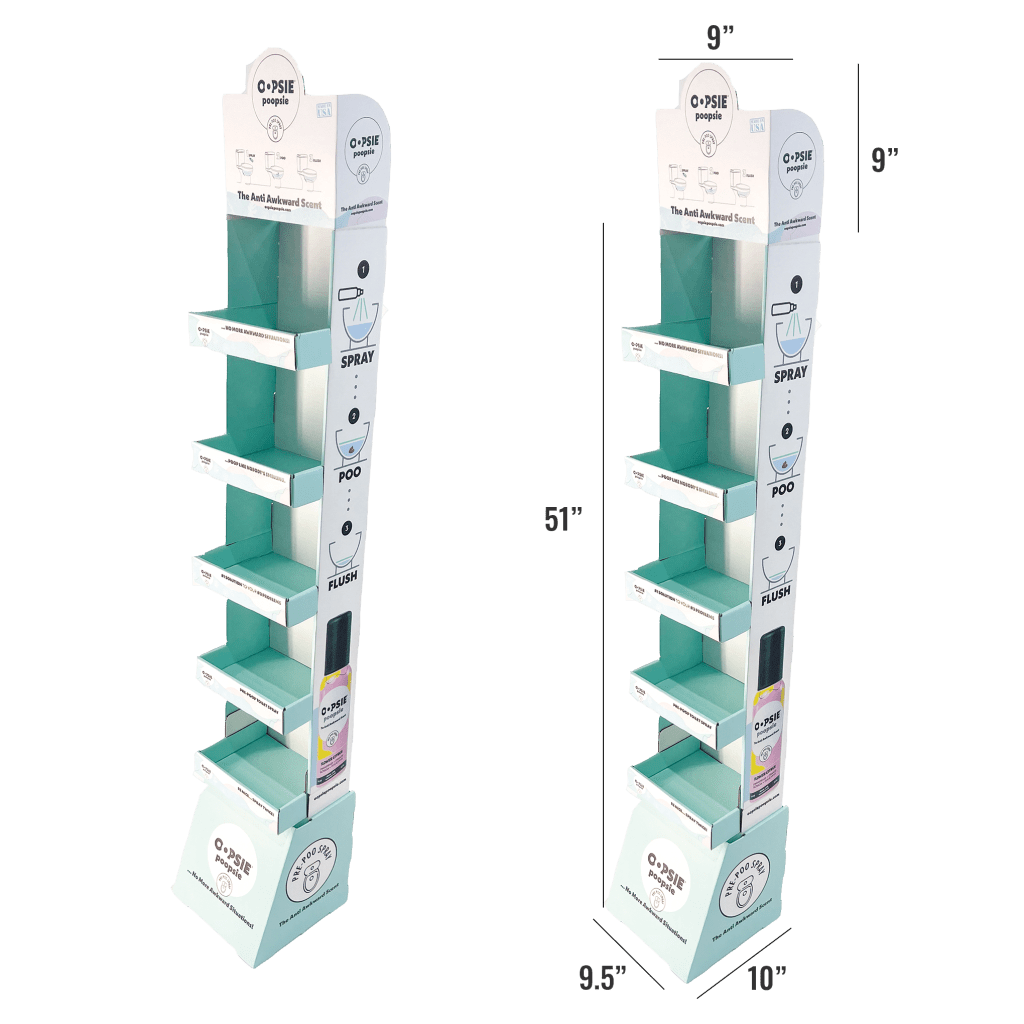 Skinny Display 5-Tier - Idea Makers